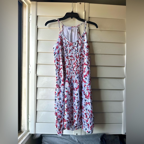 Target | Dresses | 3 Floral Red Blue Flowers Sundress | Poshmark
